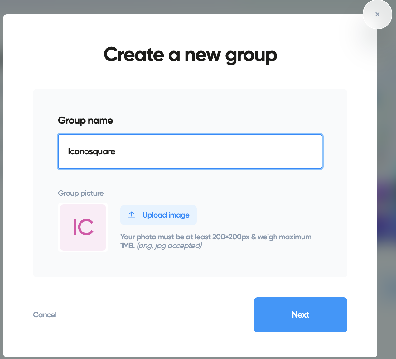 How to create a group of social profiles?